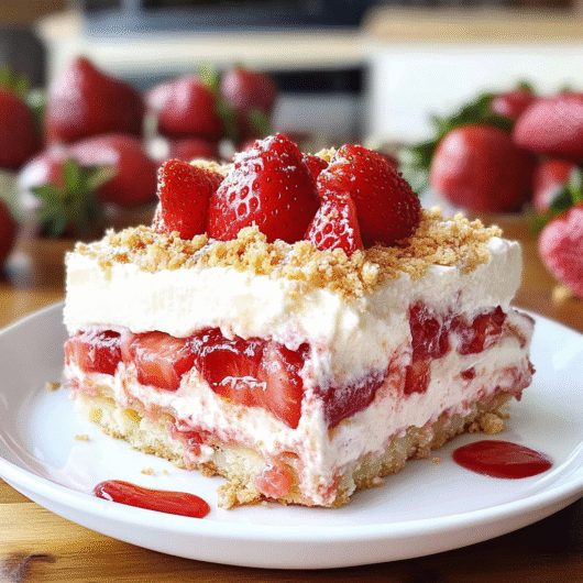 Strawberry Crunch Cheesecake - Cookiteasily